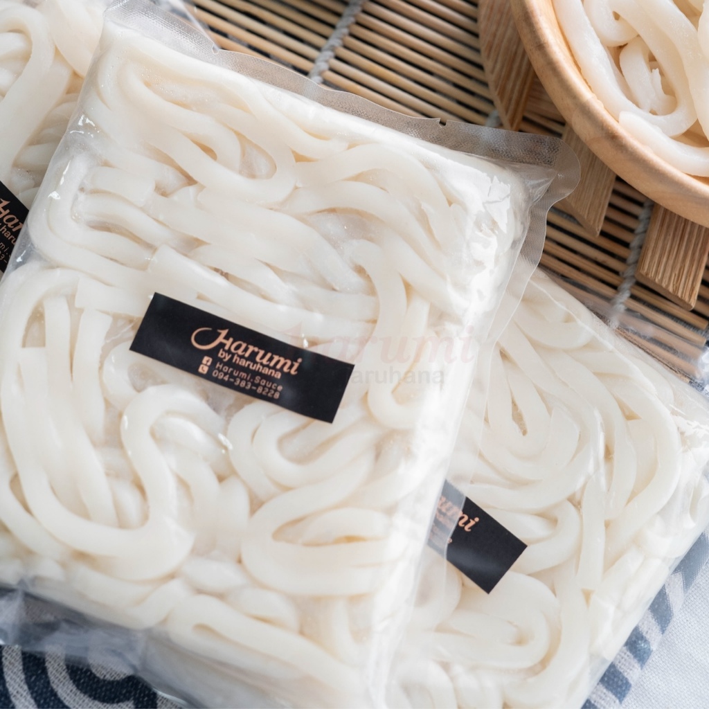 Harumi Brand Udon Noodles Soft And Brown Japanese A Pack Of 200g ...