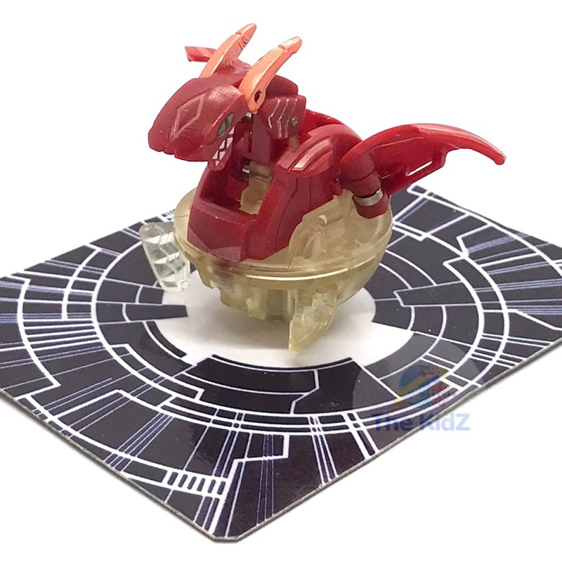 Bakugan Bakumutation Pyrus Clear Crystal Hyper Dragonoid | Shopee ...