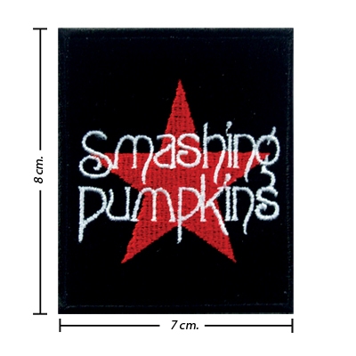 The Smashing Pumpkins Music Patch Iron-On Patches Embroidered Patches ...