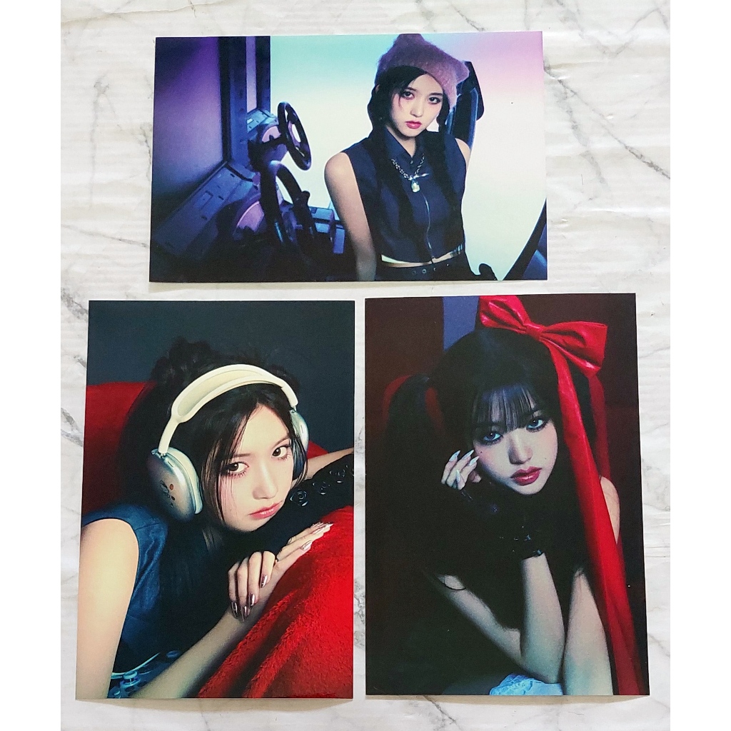 Photo Cards From CD Album IVE-I'VE MINE Baddie Kpop Card | Shopee ...
