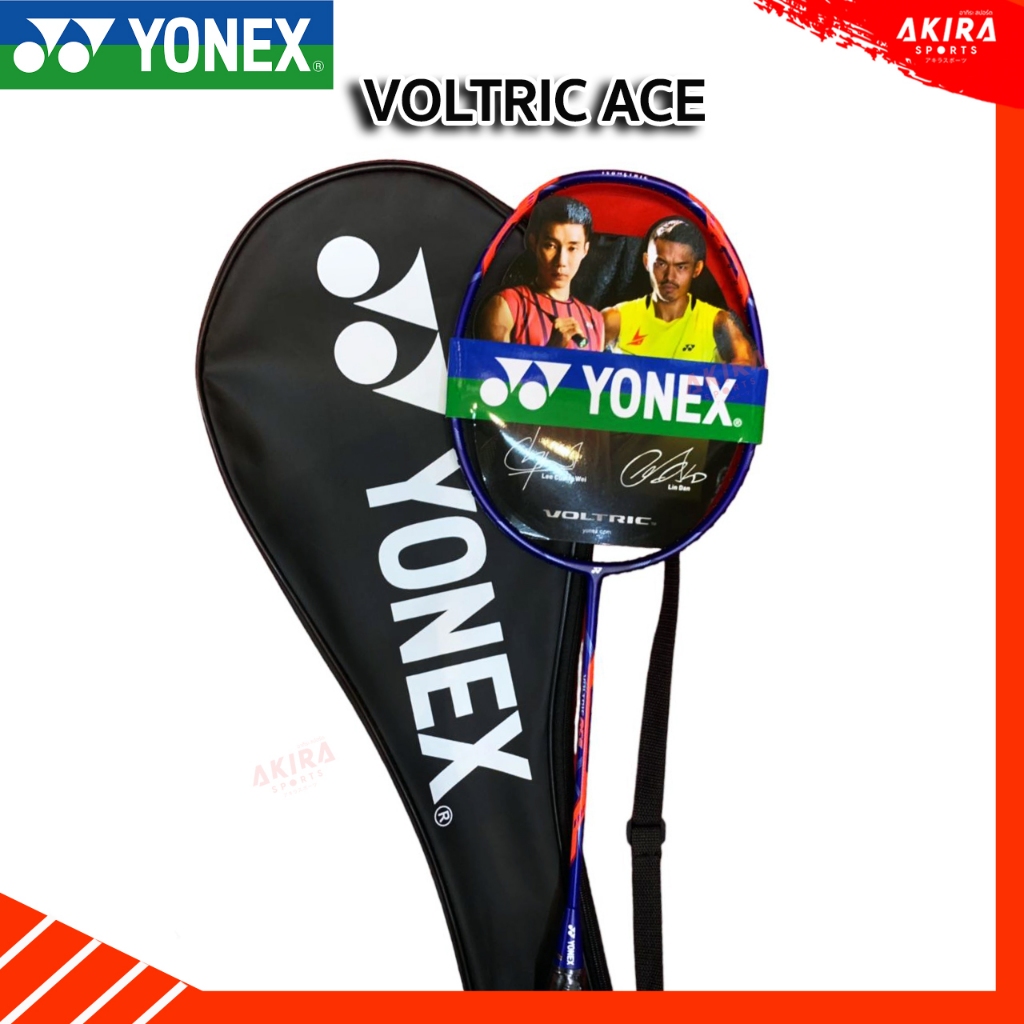 Yonex Badminton Racket VOLTRIC ACE For Beginner With TRI-VOLT AGE ...