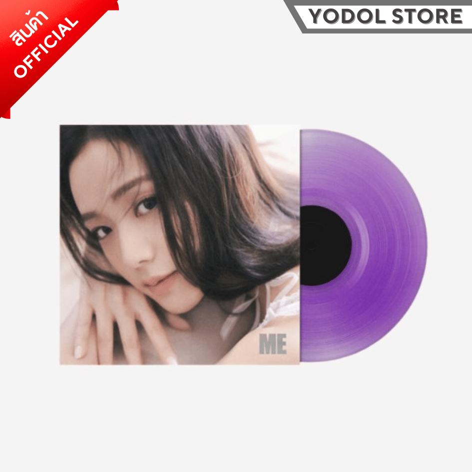BLACKPINK-JISOO FIRST SINGLE VINYL LP [ME] -LIMITED EDITION Sheet (Free ...