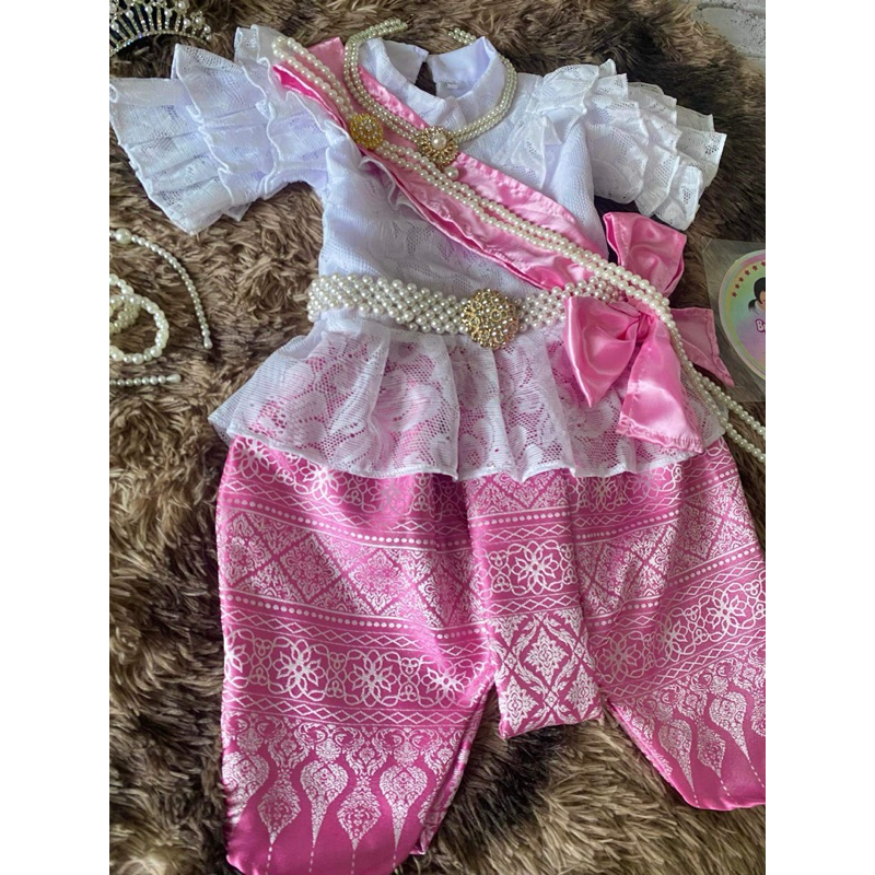 Thai Ror 5 Modern Dress (Chorn Pikul Short Sleeve Version) | Shopee ...