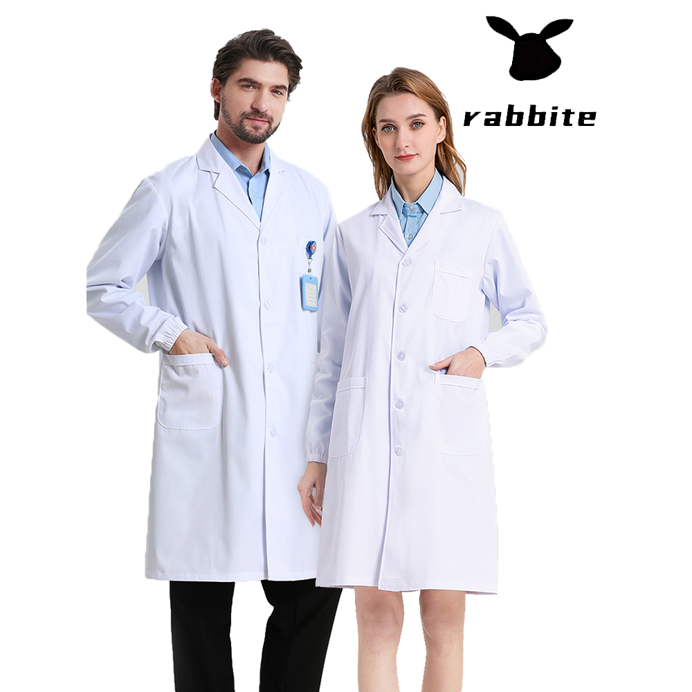 Lab Coat Ground Jacket Good Fabric Multi Size Use Hospital Laboratory ...