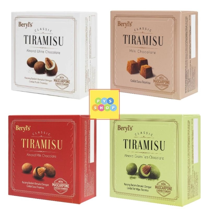 Beryl's Classic Tiramisu Chocolate 55 G. | Shopee Philippines