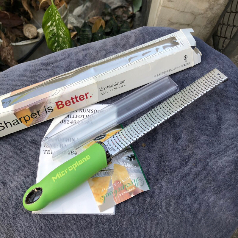 Microplane Grater Cheese Device made in USA New Old Store. | Shopee ...
