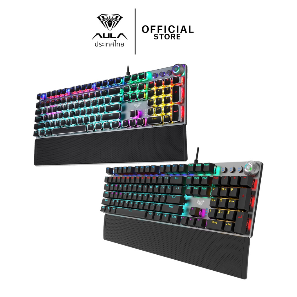 Keyboard-AULA F2058/F2088-Mechanical Macro Thai Key | Shopee Philippines