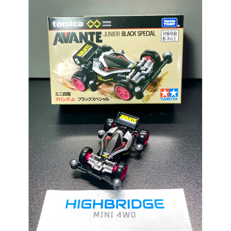 ***Takara Tomy Tomica Premium Unlimited Mini 4WD Avante Jr. Black ...