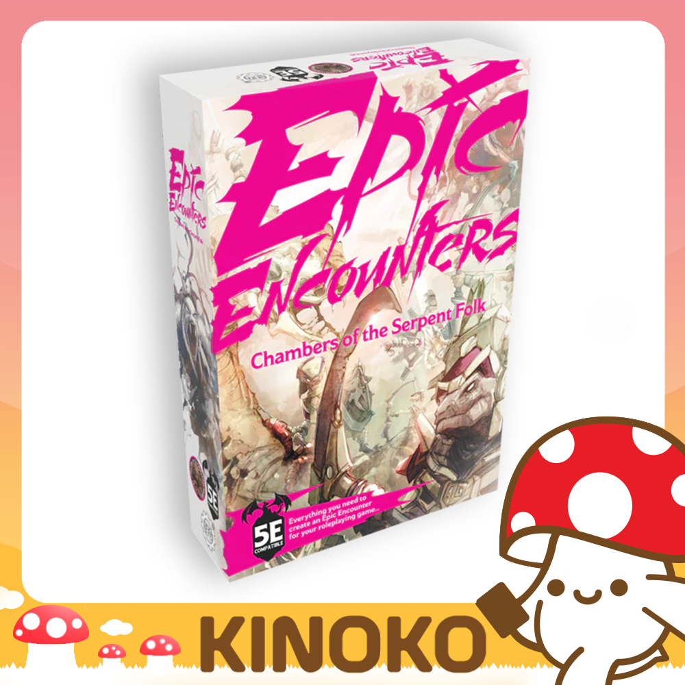 Epic Encounters: Chambers of the Serpent Folk From Kinoko Card Game Shop | Dungeons and Dragons ...
