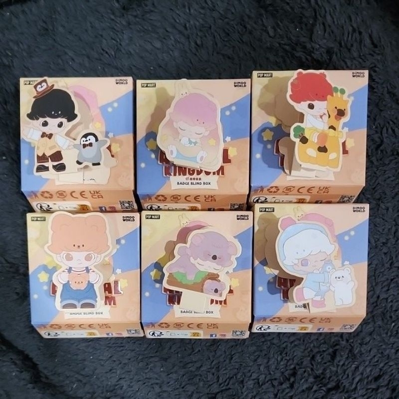 Popmart dimoo animal kingdom badge | Shopee Philippines