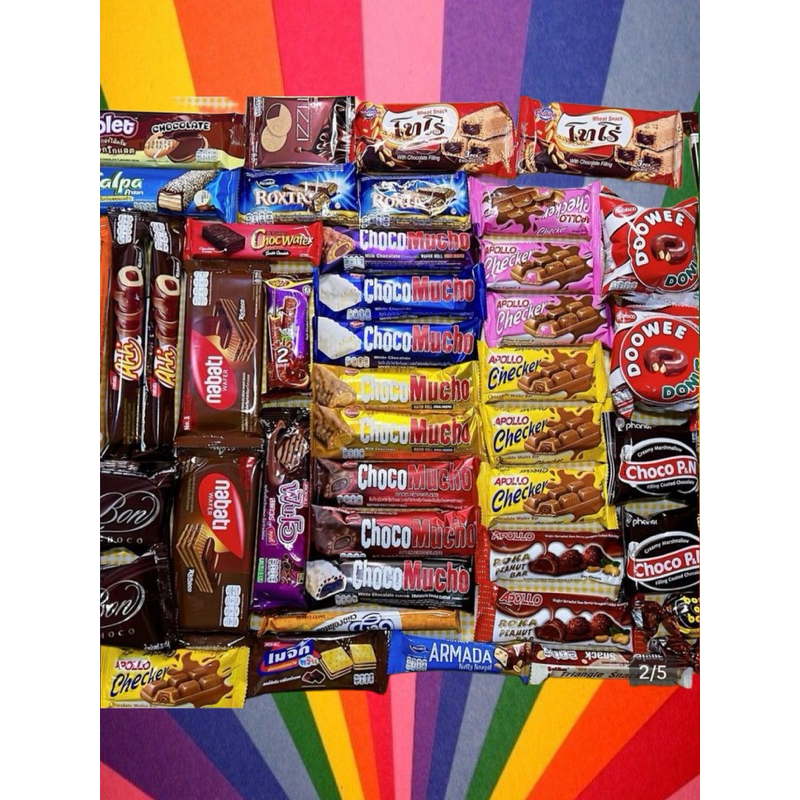 Mixed Set Desserts Assorted 50 Pieces Including A Great Value Snack ...