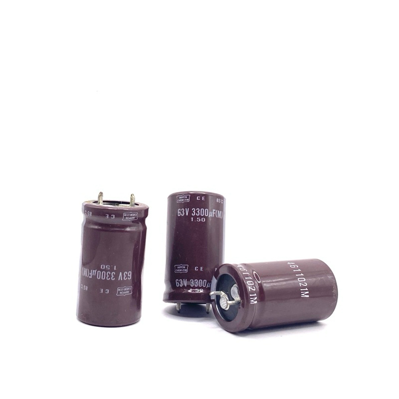 capacitor 3300uf 63v Fang Legs Aluminum Electrolyte New Full Charge ...