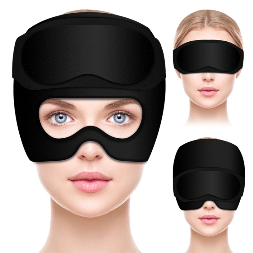 2 IN 1 Headache Relief Migraine Hat & Cooling Gel Sleep Mask for Stress ...