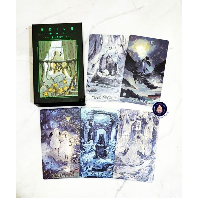 Exile Tarot Silent Deluxe Edition Authentic Gypsy Card Oracle deck ...