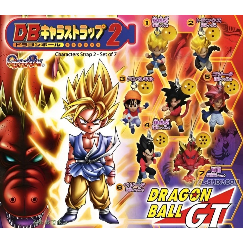 Dragon Ball GT Chara Strap Keychain Vol 2. Dragonball | Shopee Philippines