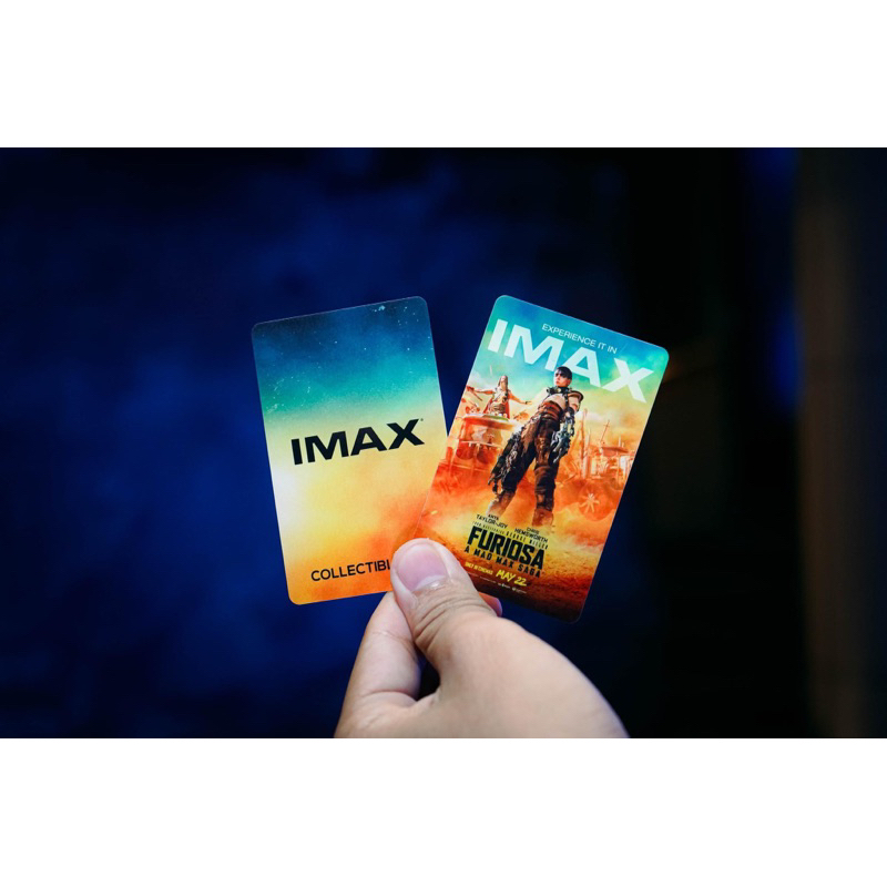 Furiosa A Mad Max Trading Card IMAX Collectible From Major Cineplex ...