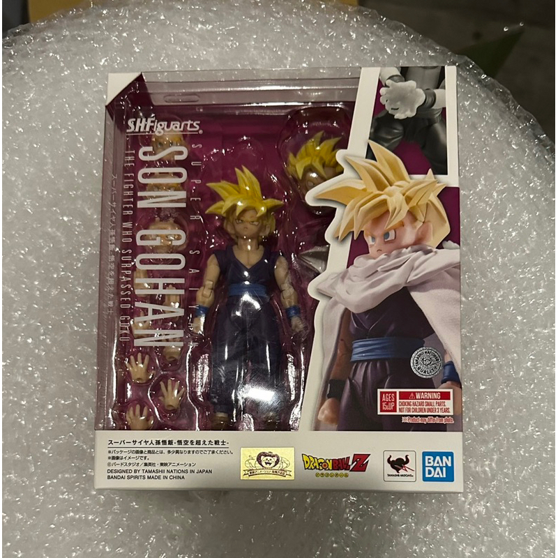 Bandai S.H. Figuarts SUPER SAIYAN SON GOHAN-THE FIGHTER WHO SURPASSED GOKU SHF | Shopee Philippines
