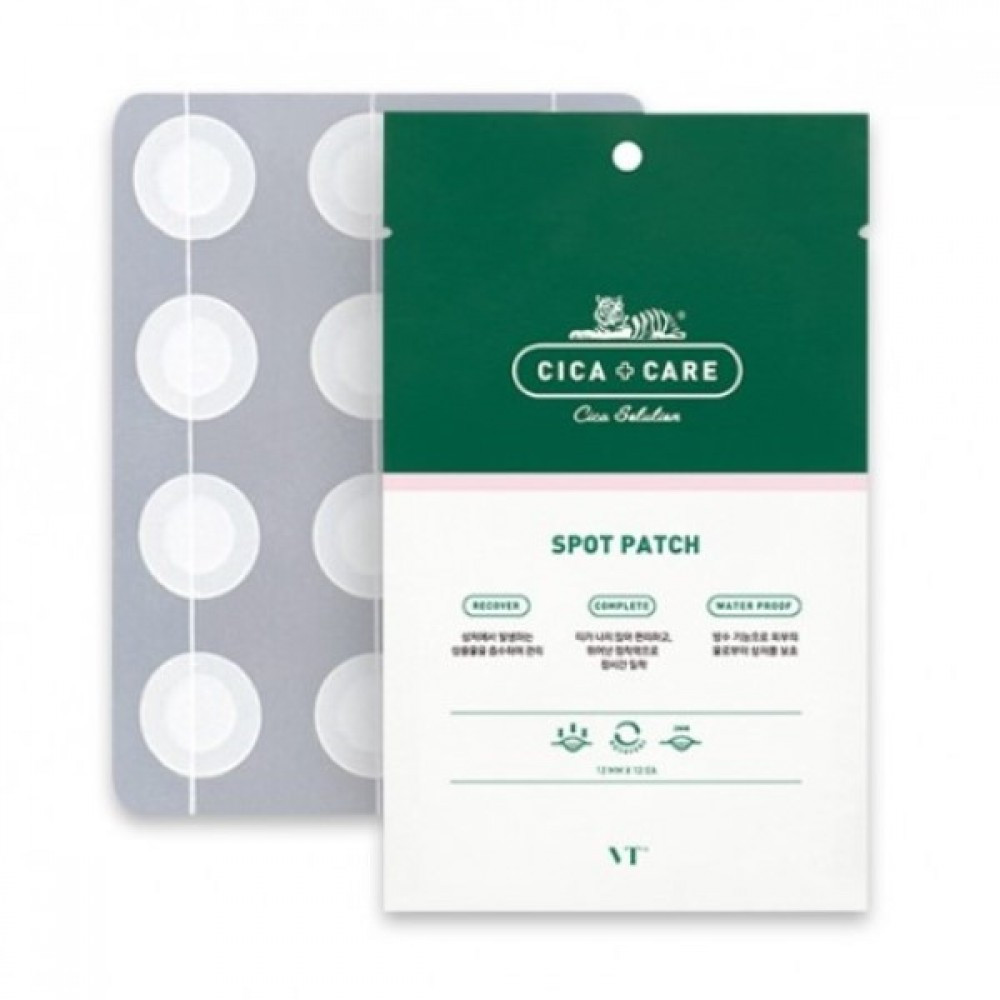 VT Cosmetics CICA X CARE Spot Patch 48Pcs (10mm 18pcs + 12mm 30pcs) | Shopee Philippines