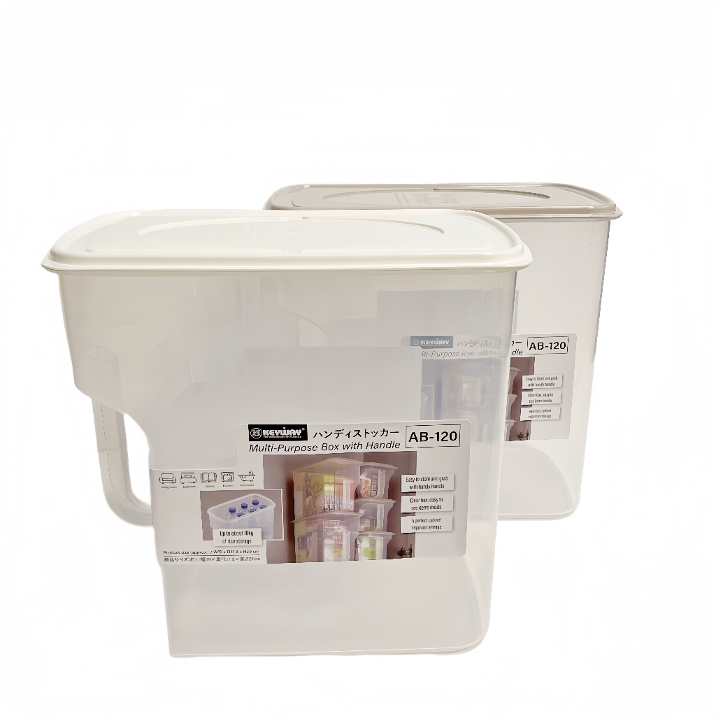 Keyway Plastic Storage Box Model AB-60 (6L) AB-120 (11L) | Shopee ...