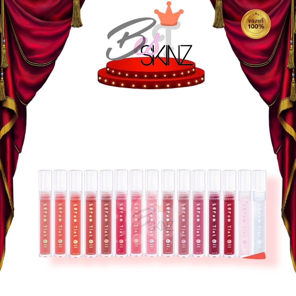 4U2 SERUM TINT OIL Lip Syrup Juicy Lips Shiny Add Full Of Water Healthy ...