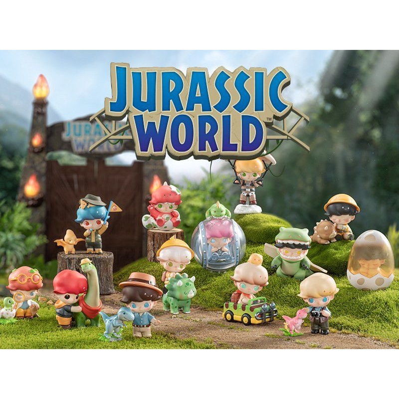 Authentic POP MART Dimoo Jurassic World Series From Shop (Unwrapped The ...