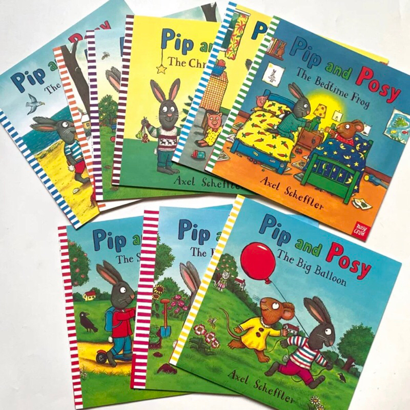 English Training Story Books Pip and Posy Box Set 10 Eng Cute Picture ...