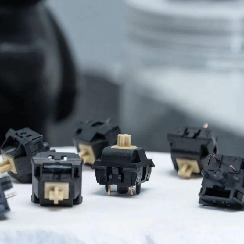 Keygeek x MZ Y3 linear switch (10pcs) pre lubed 1 Stroke Keyboard ...