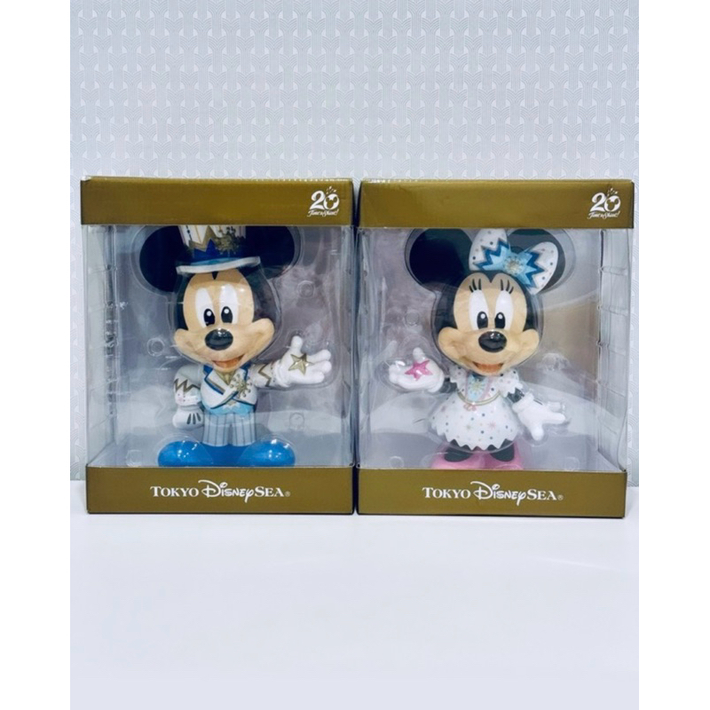 Double Pack Mickey Minnie Figure Model & Tokyo Disney | Shopee Philippines