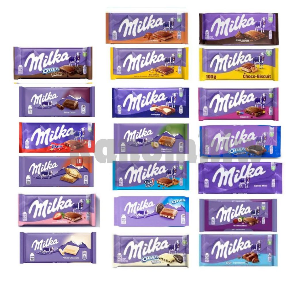 Milka chocolate Imported From Germany. Net:100g. | Shopee Philippines