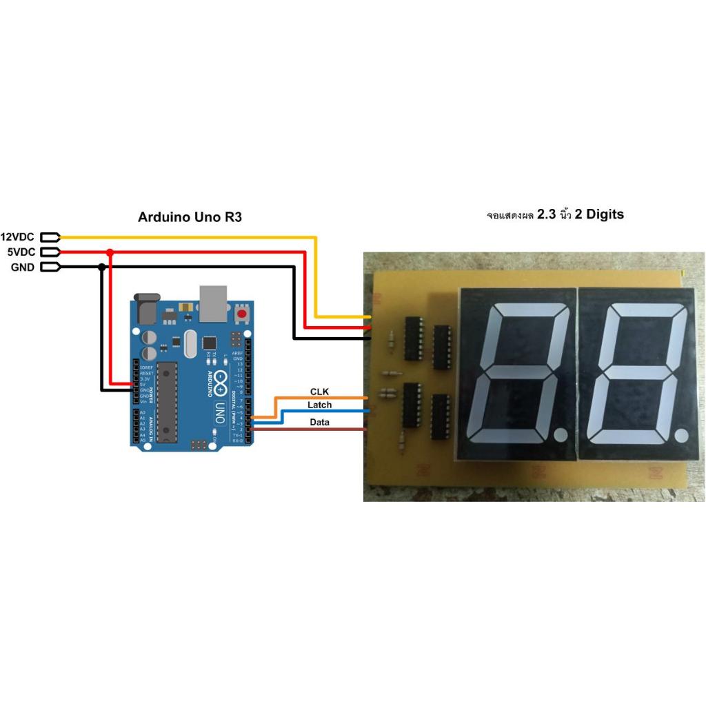 2.3 Inch 2 Digit Display With Code Sample | Shopee Philippines