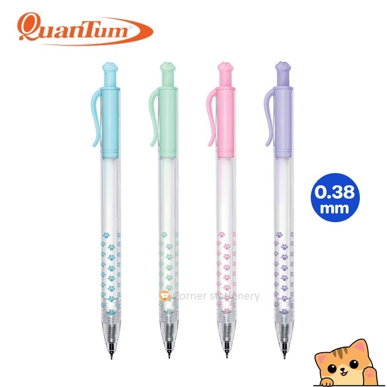 gel pen 0.38mmquantum Bear Cathy Brand Cute Cat Foot Pattern 4 Colors 1 ...