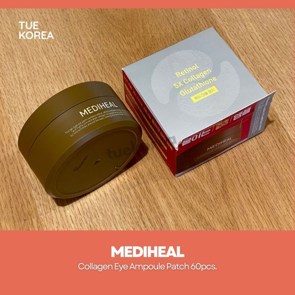 Mediheal | Retinol Collagen Eye Ampoule Patch 60pcs. | Shopee Philippines