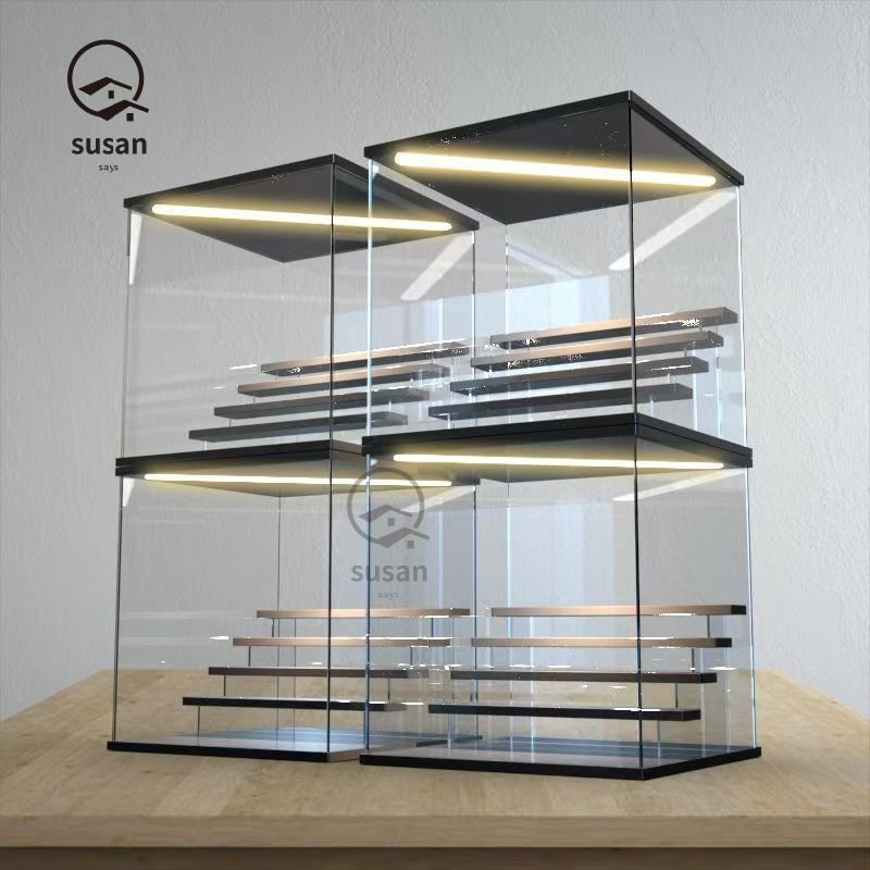 Quick Delivery Model box Acrylic With Led Light blind popmart ...