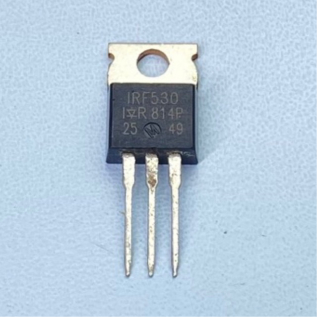 IRF530 MOSFET Transistor 14A 100V N-CHANNEL TO-220AB TMOS IR CHANNEL Power Supply | Shopee ...