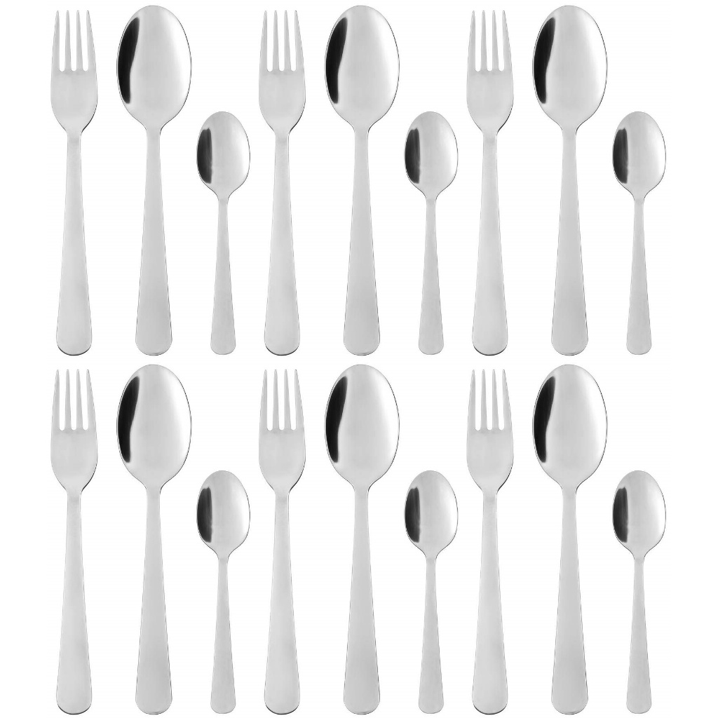 IKEA DRAGON 18-Piece Cutlery Set Stainless Steel | Shopee Philippines