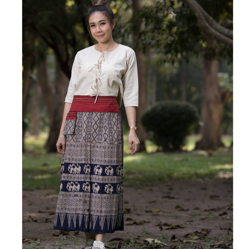 Printed Cotton A-Line Sarong | Shopee Philippines