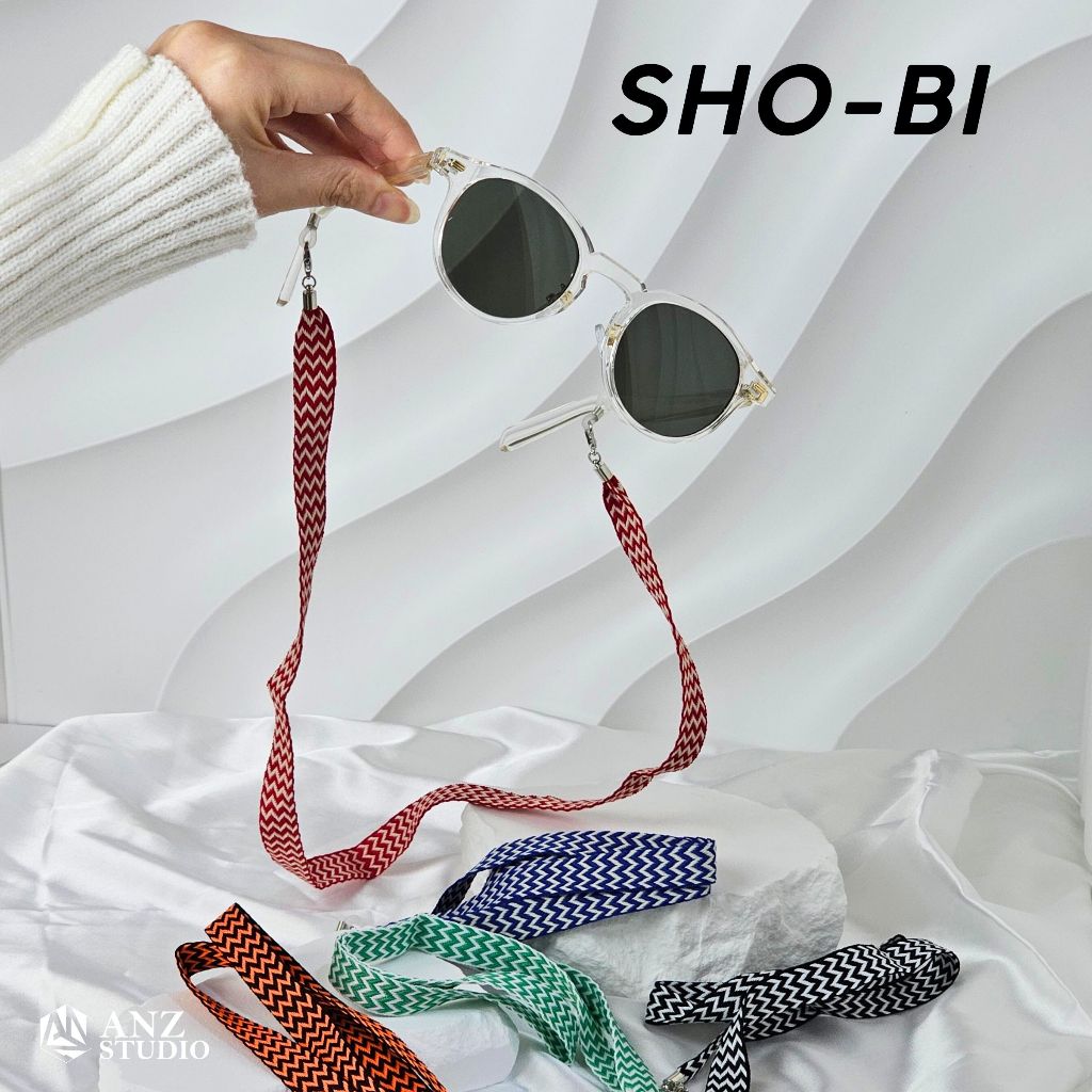 Chic Checkered Glasses Strap Shobi Model SHO-BI Eyeglass 2IN1 Colorful ...