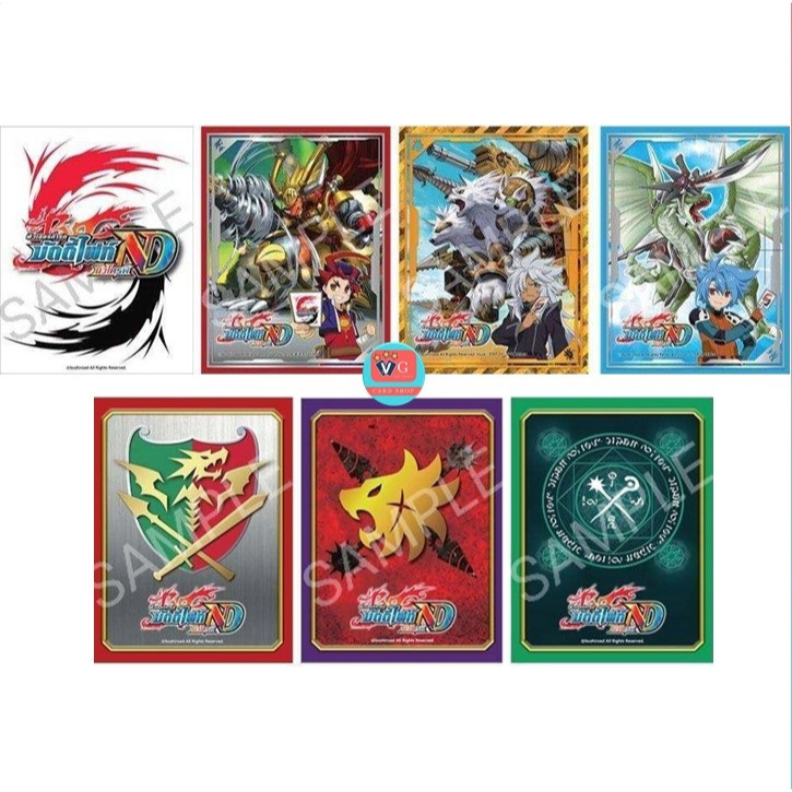 Sleep Buddy Fight New Drive Card Sleeve Buddyfight ND Gao Drum Jack Nif ...