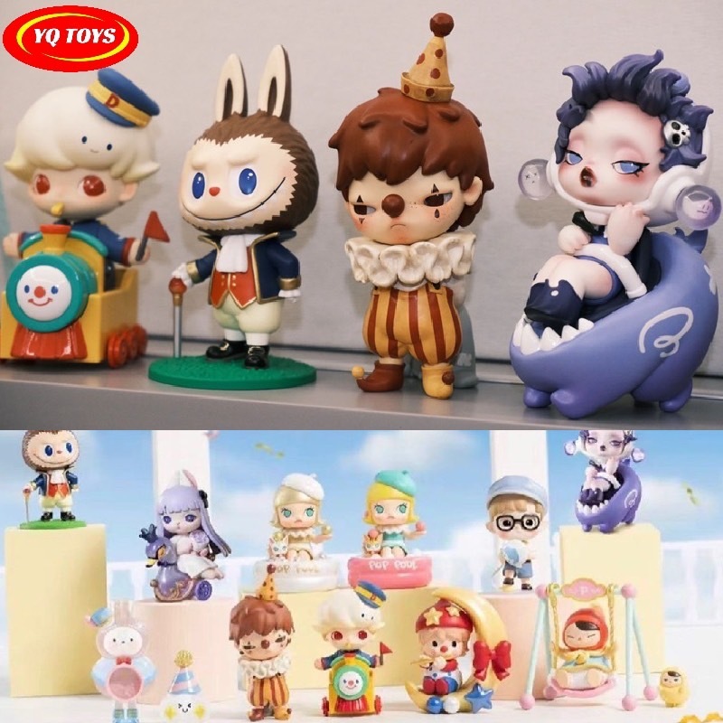 There Are 10 Types Of POPLAND POPMART Model Random Box. | Shopee ...