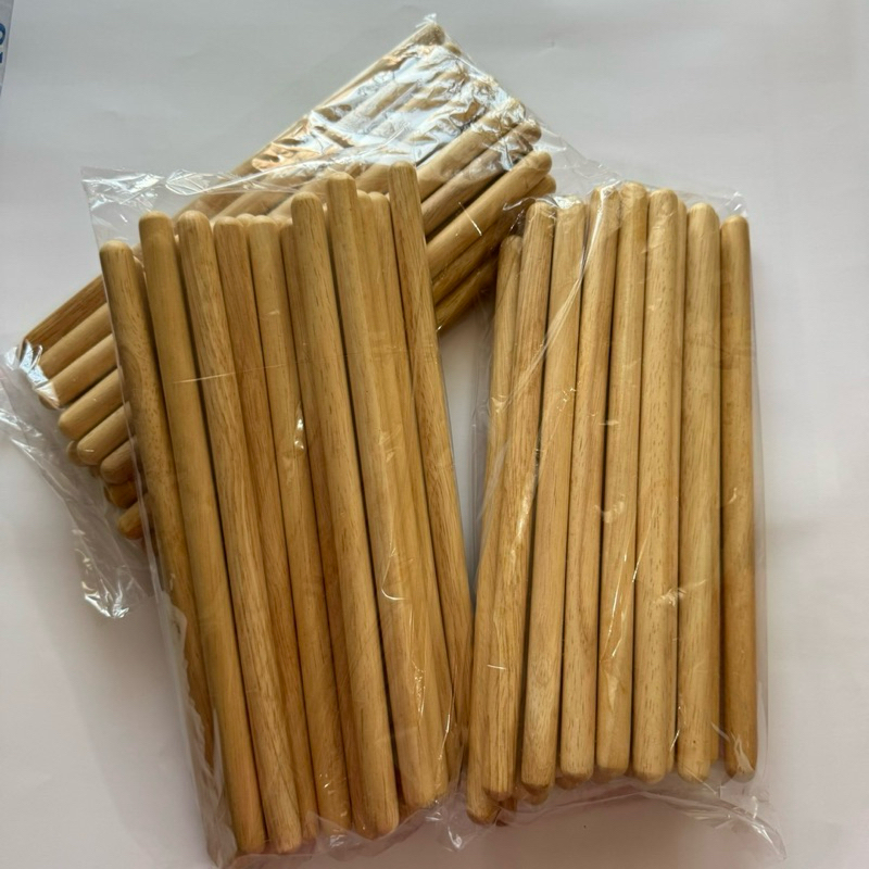 Tom Drum Sticks Bongo Drums (Pack Of 10 Pairs) Made From Good Quality ...