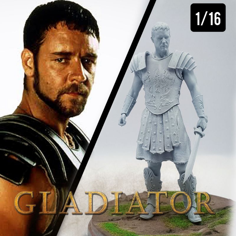 gladiator model resin War Warrior Slave Heroic Figure | Shopee Philippines