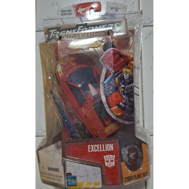 TRANSFORMERS CYBERTRON ROBOTS IN DISGUISE UNLEASHED EXCELLION | Shopee ...