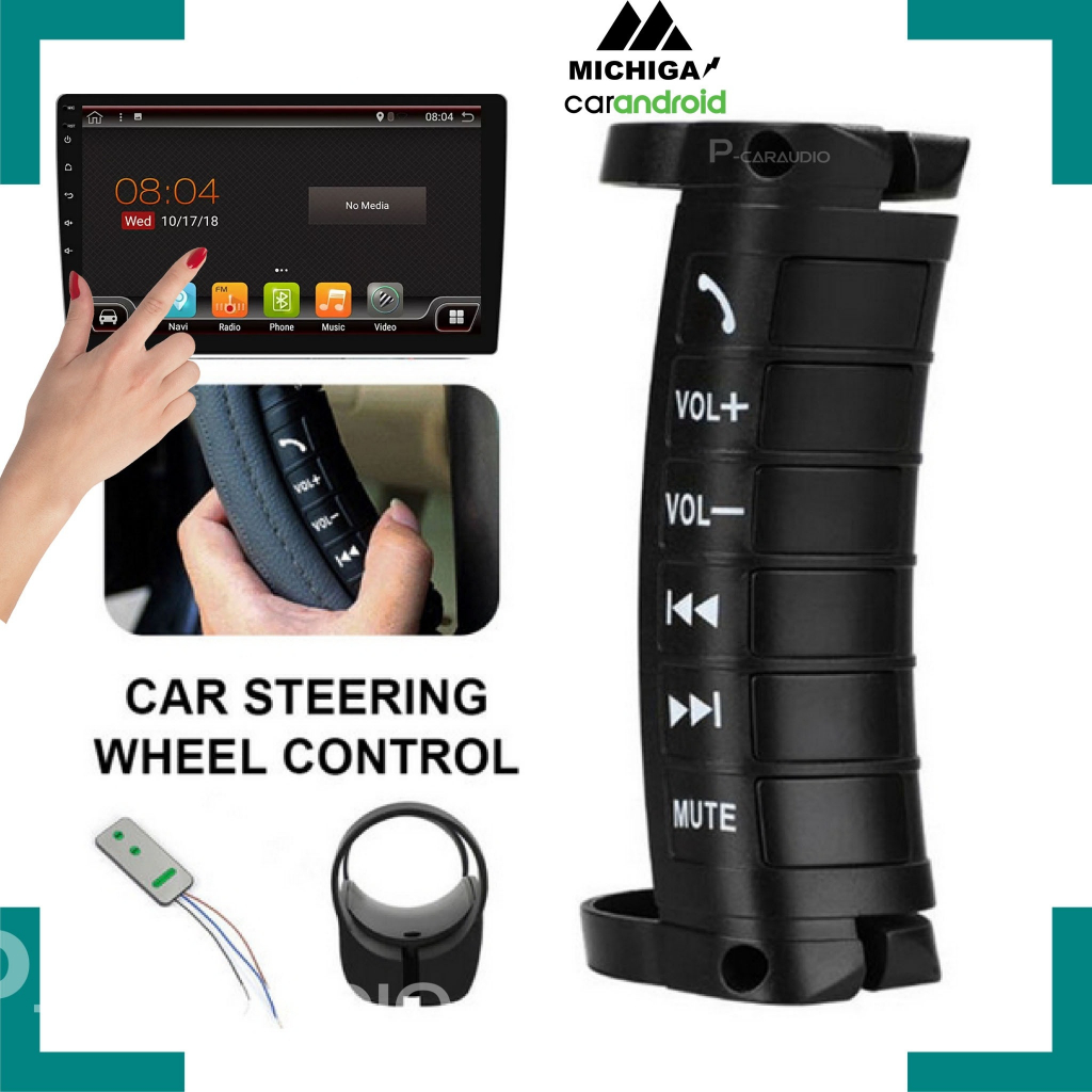 Wireless Steering Wheel Control Kit CONTROLIX 1 Is Used With Android 7 ...