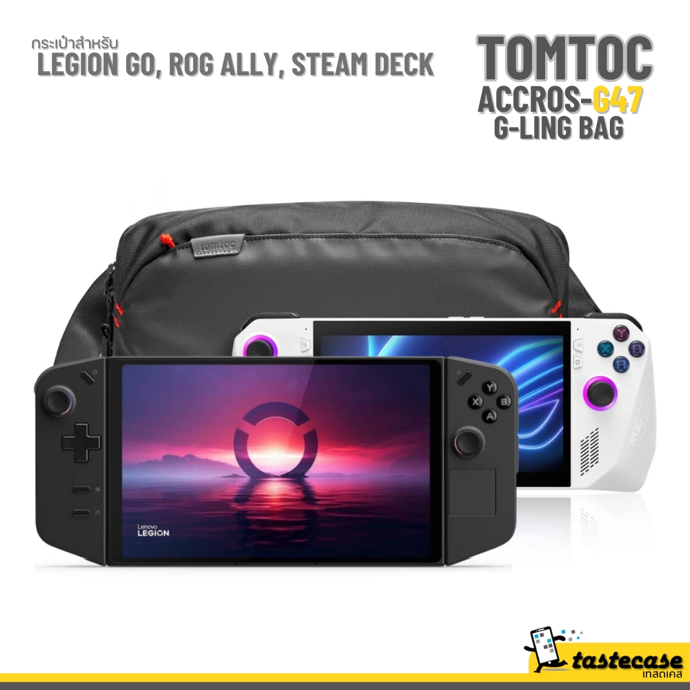 Tomtoc Arccos G-47 Bag For Lenovo Legion Go Steam Deck And Asus Rog ...