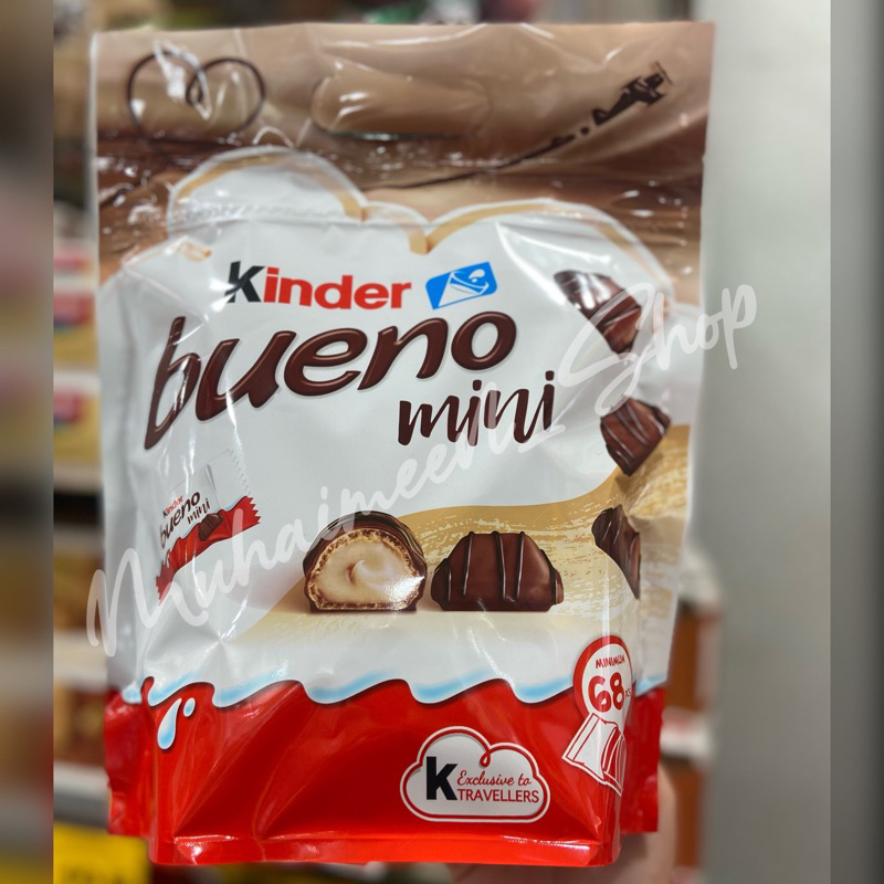 Kinder bueno Mini Large Chocolate Wrap (1 Pack Contains 68 Pieces ...