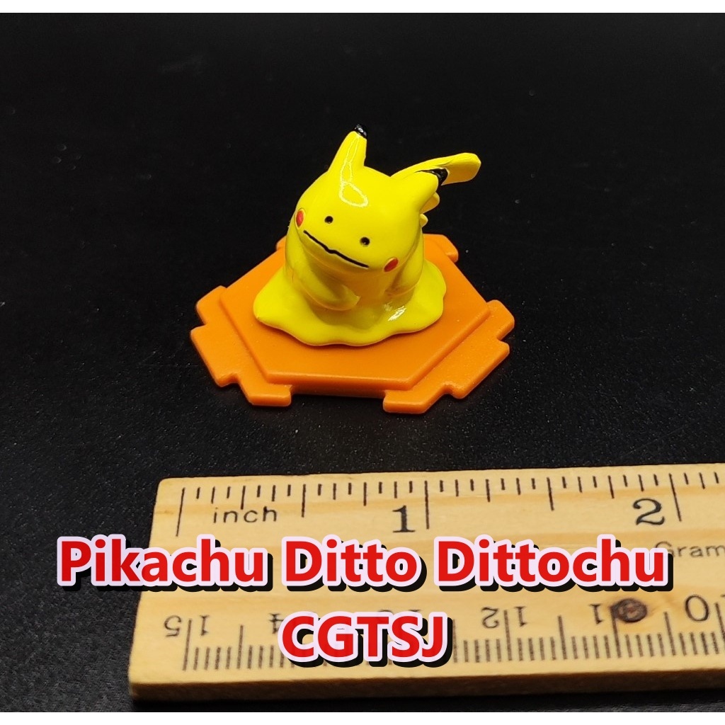 Pokemon Mini Figures Pikachu Ditto Dittochu CGTSJ Nintendo Vintage ...