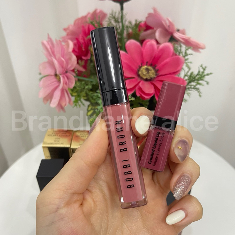 Authentic Bobbi brown Crushed Liquid Lip 6ml Give a fig Color Smoothie ...