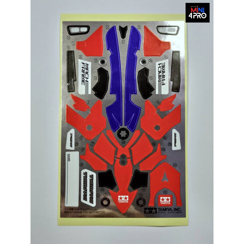 Authentic Mach frame Sticker Burst Box | Shopee Philippines