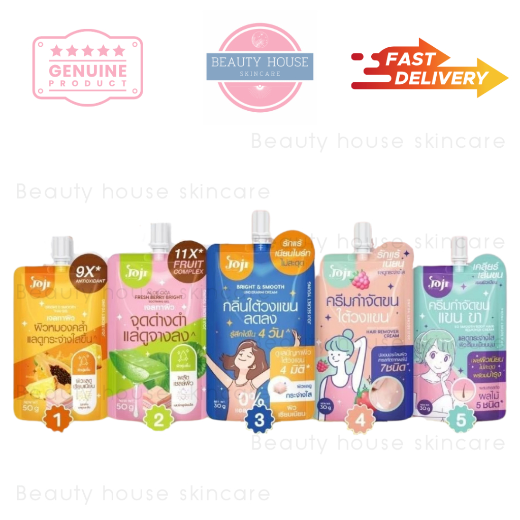 [5 Formulas] Joji Secret Young Skin Care Cream 5 Beautiful Formulas ...