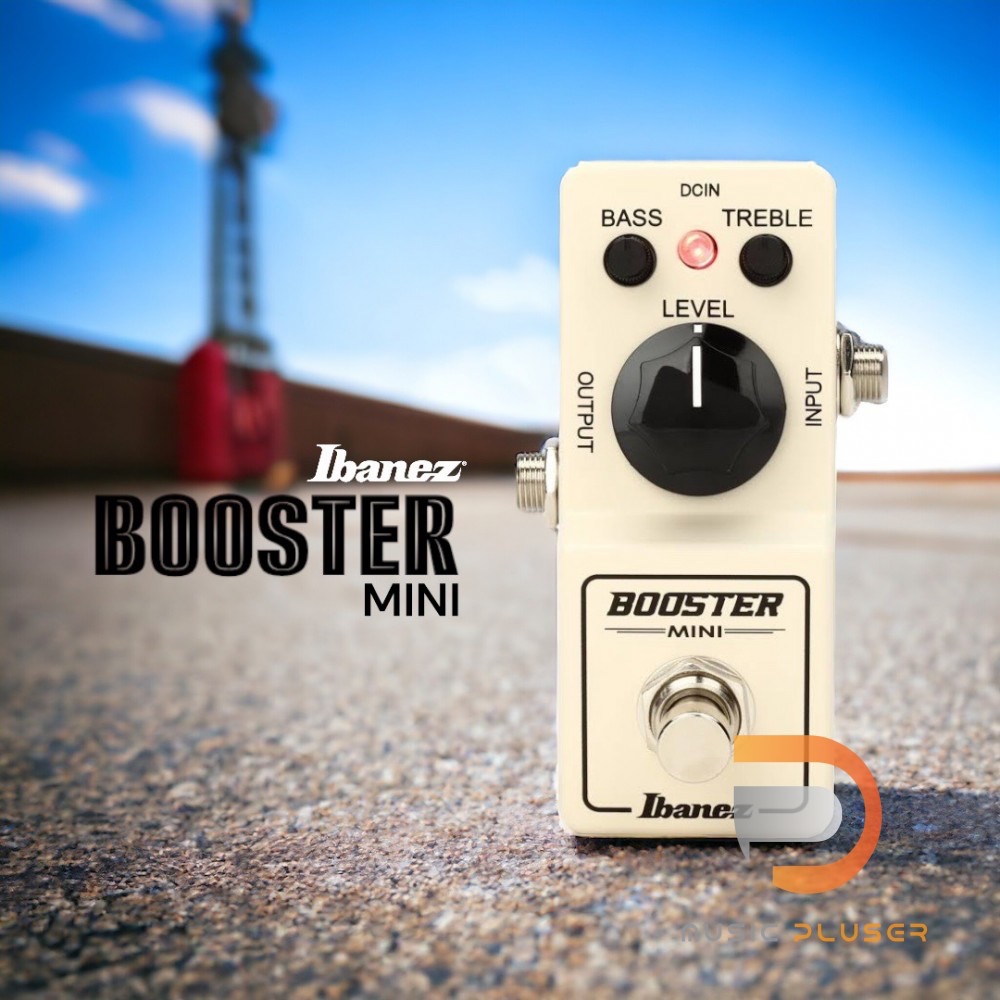 Ibanez BT MINI Booster Pedal A Small And Compact Effect Save Space On The Board In The Face Of ...